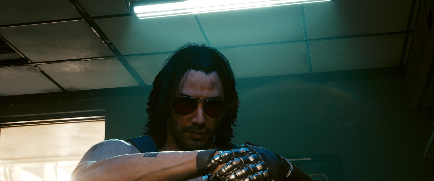 Johnny Silverhand from Cyberpunk 2077 went bald when he appeared in ...