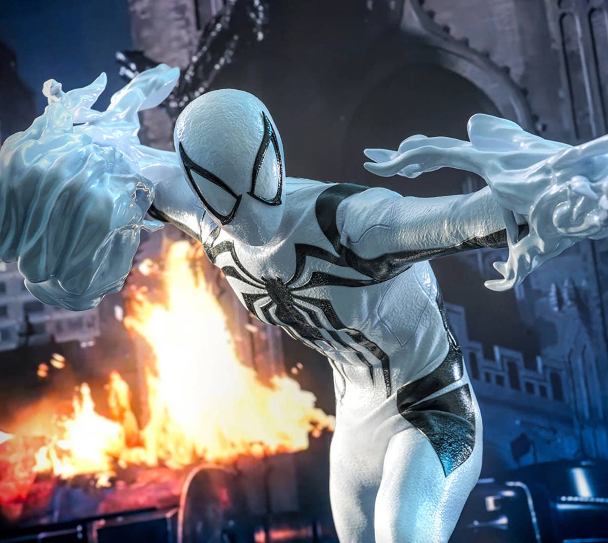 Fire Spider Man Suit