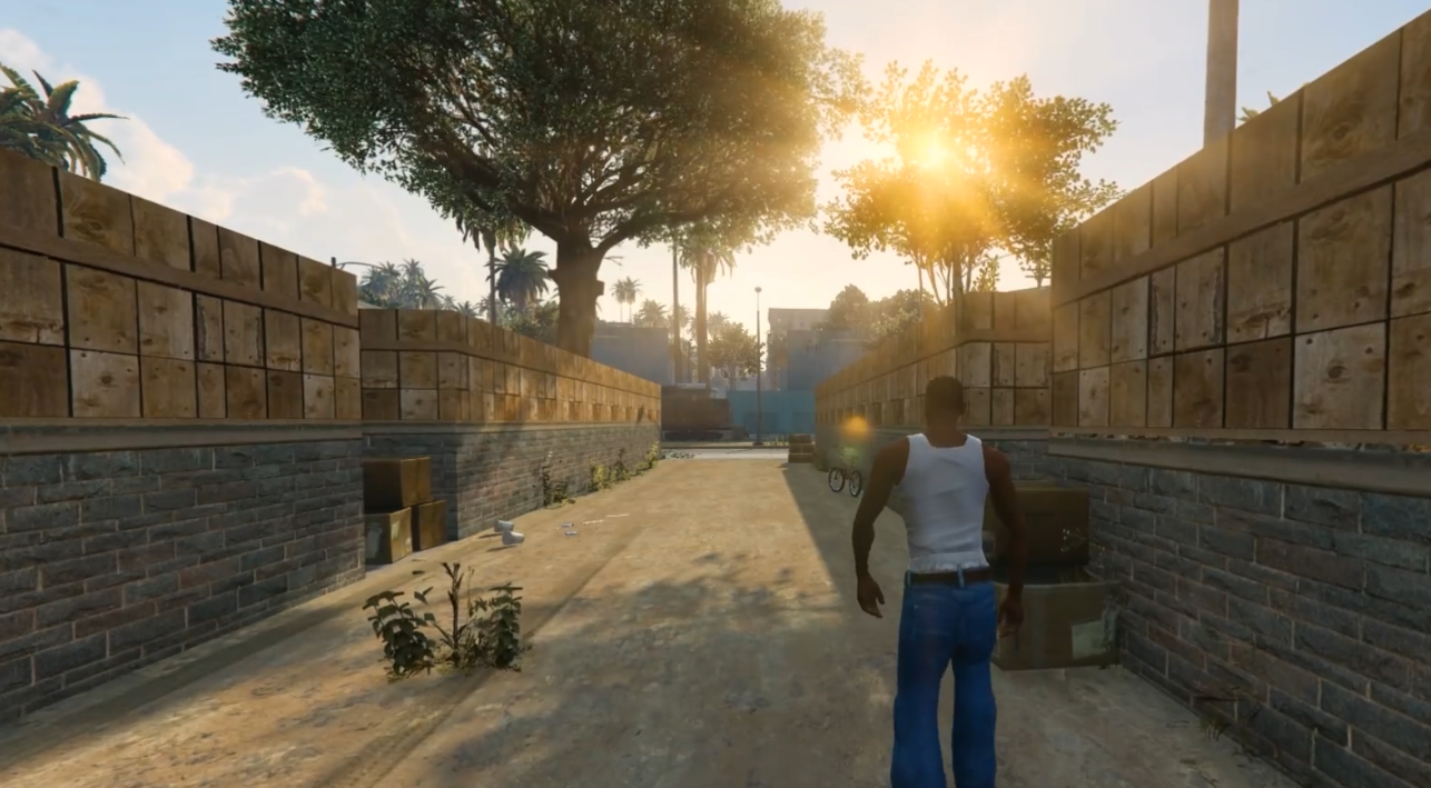 First Trailer of GTA San Andreas Nextgen Edition Remaster on GTA V ...
