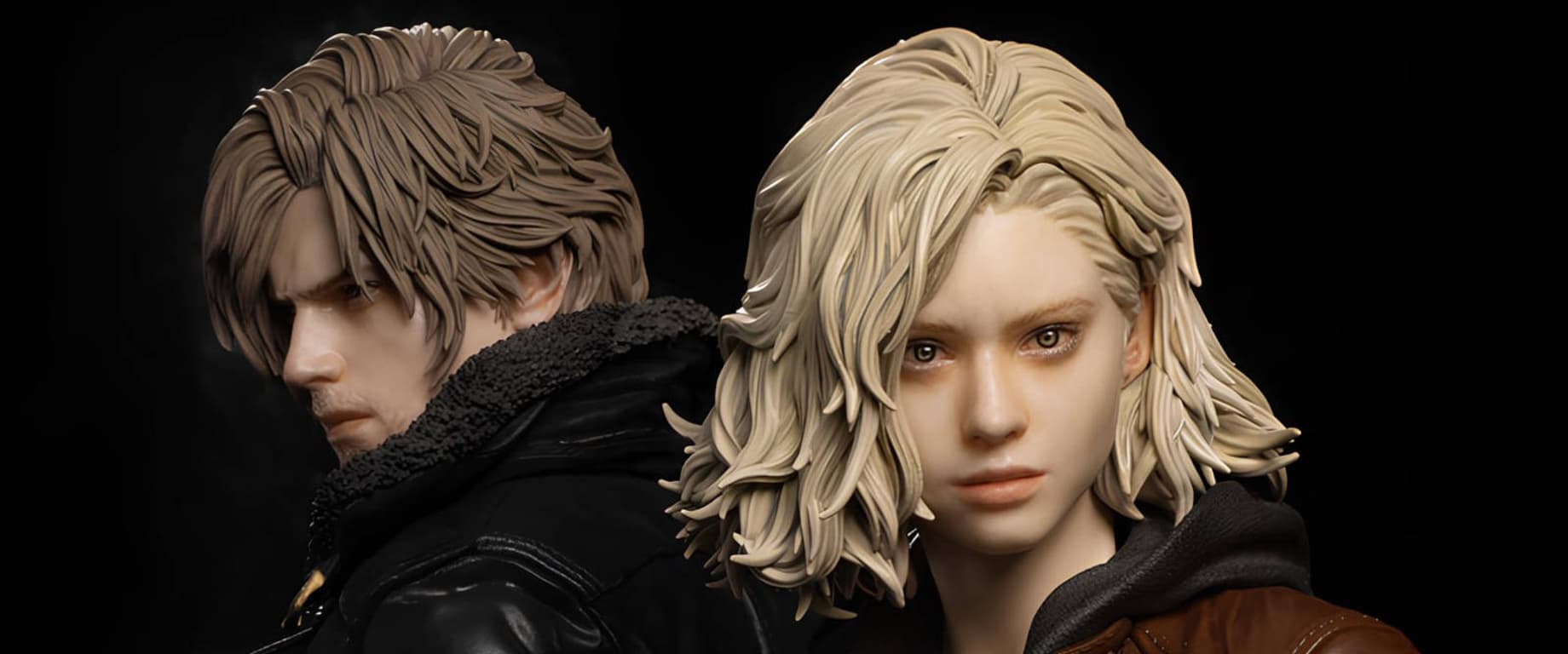 Capcom unveils statues of Grace Ascroft and Leon S. Kennedy from ...