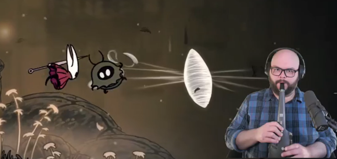 We 100% completed Hollow Knight: Silksong using a saxophone instead of ...