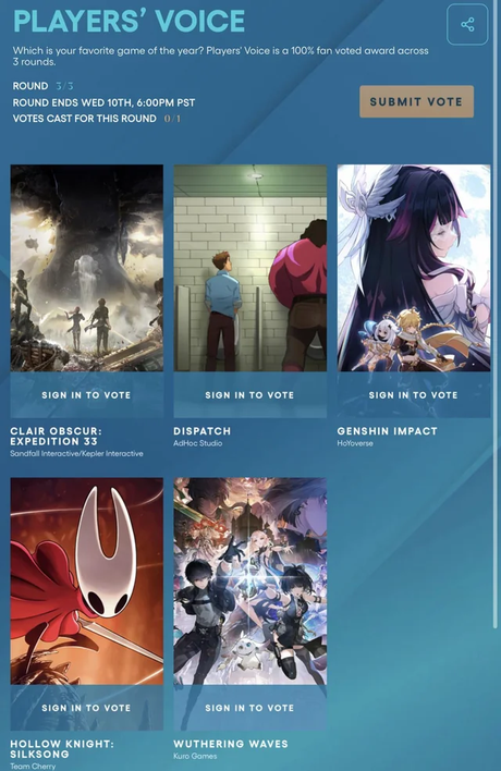 Can Genshin Impact Become “Game of the Year” by Overtaking Expedition ...