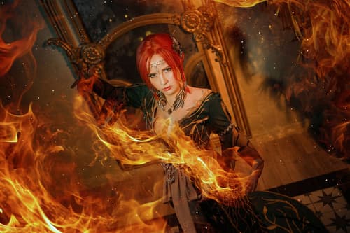 Cosplayer encarna a Triss Merigold de "The Witcher 3: Wild Hunt" - La ...
