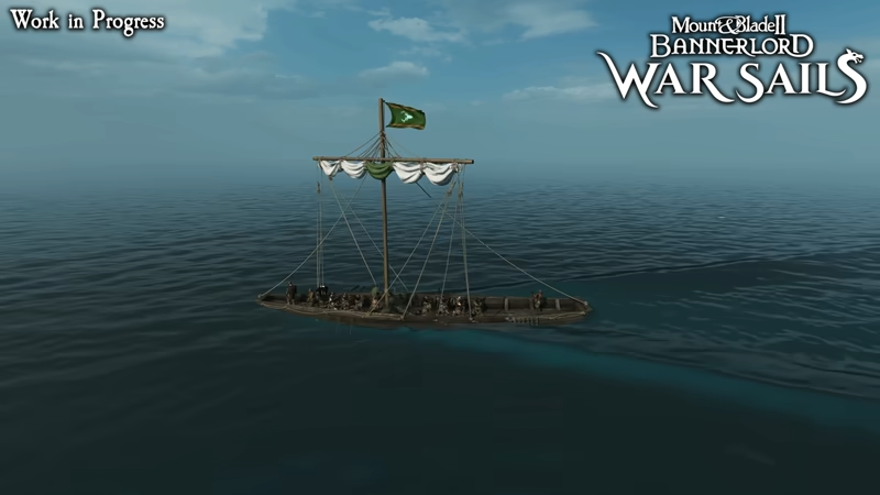 Авторы Mount and Blade 2 Bannerlord показали корабли и паруса из DLC ...