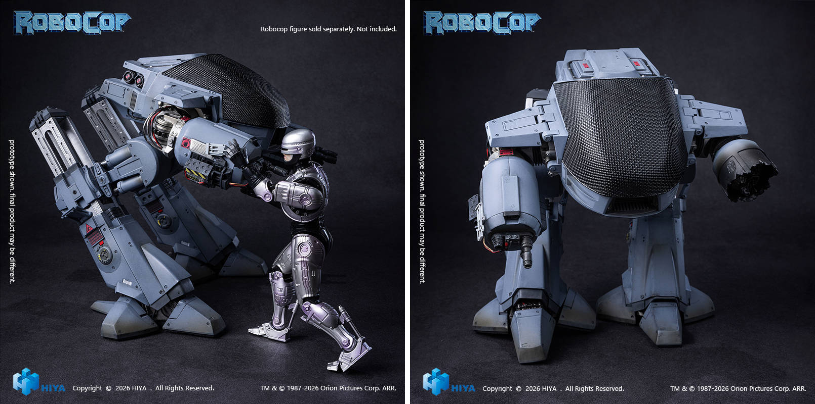 Hiya Toys Opens Pre-Order for ED-209 Figure from \"RoboCop\": That ...
