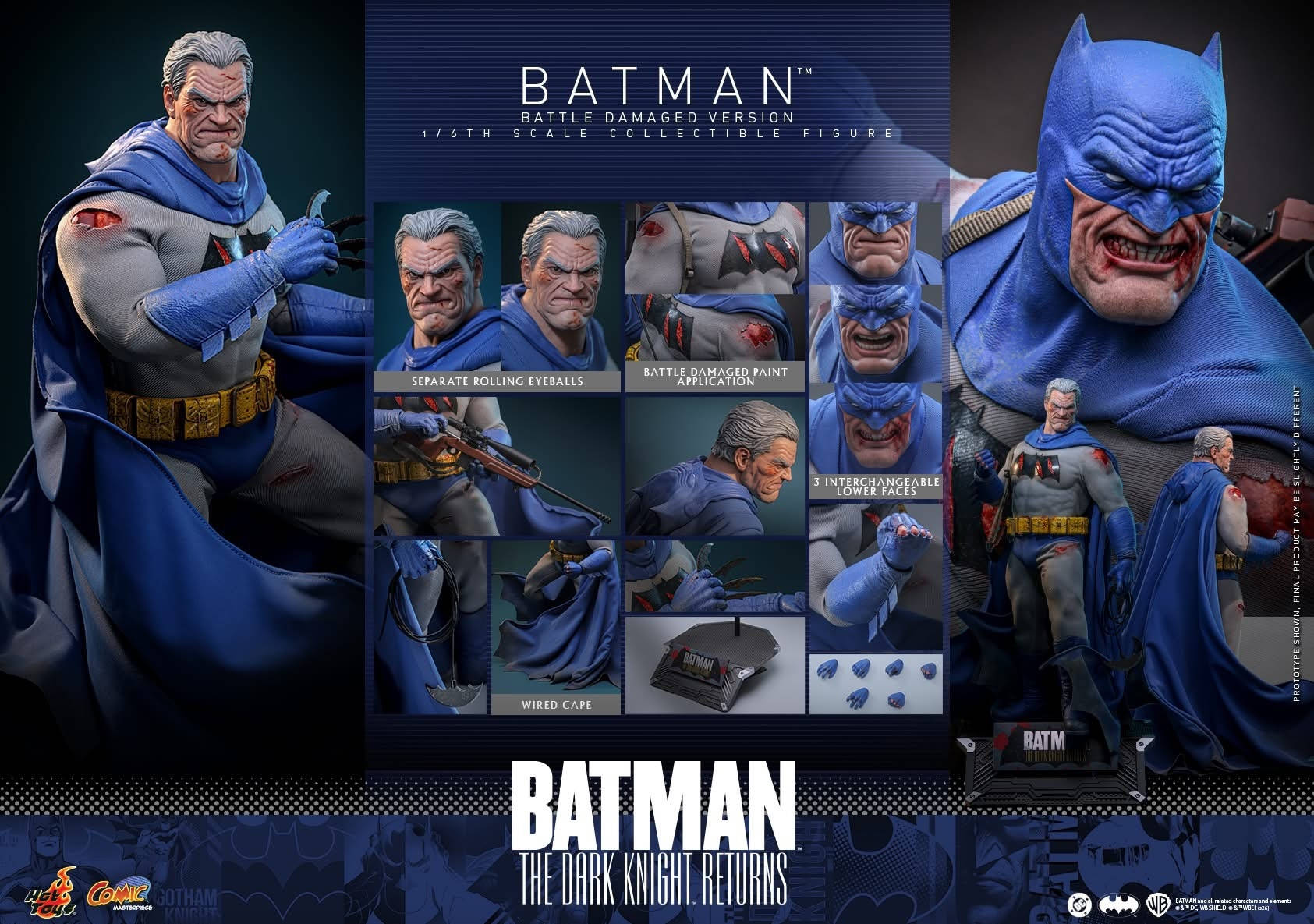 Pre-order Opened for Wounded Bruce Wayne Figure from "Batman: The Dark ...