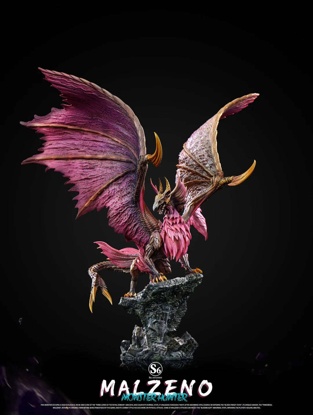 S6 Studio to release unofficial Malzeno dragon statue from Monster ...
