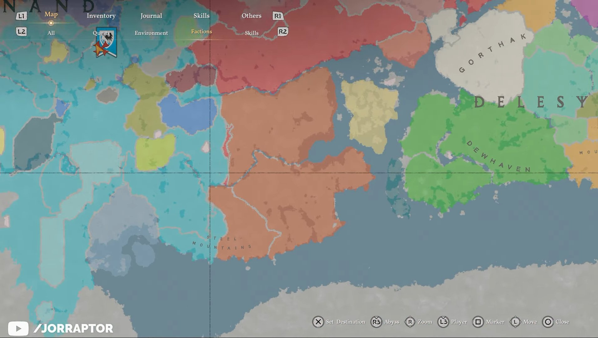 Massive Crimson Desert map revealed online, showcasing the impressive ...