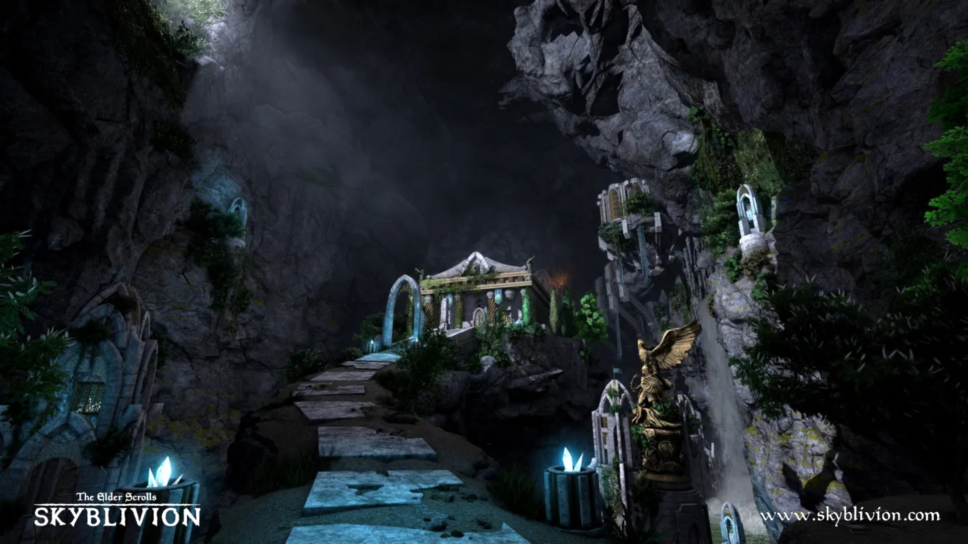 New Skyblivion Screenshots, an Oblivion Remake on the Skyrim Engine ...